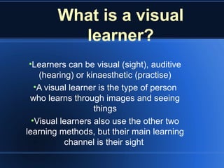For visual learners | PPT