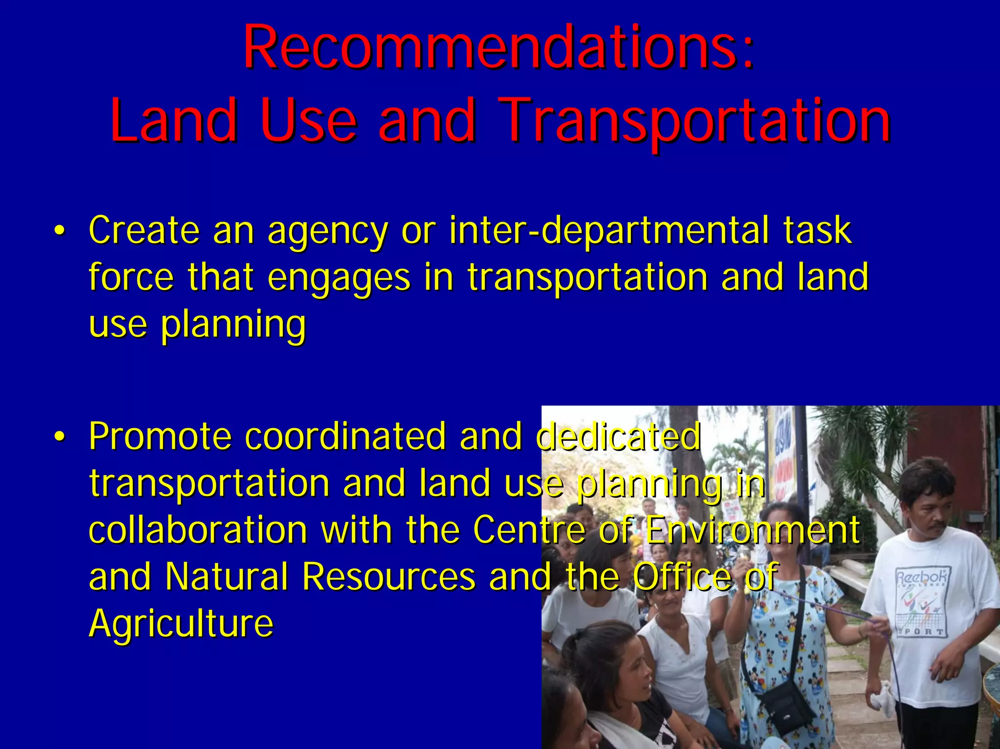 Forward Thinking: A Study In Transportation, Land Use And Urban Design ...