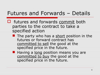 Forward and futures contracts | PPT