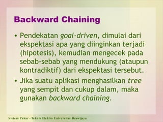 Forward Backward Chaining | PPT