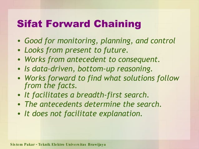 Forward Backward Chaining | PPT