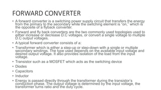 forward converters and flyback converters.pptx