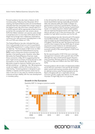 Forward guidance by central banks is no Panacea | PDF