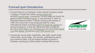 presentation on forward sports and financial decision | PPTX