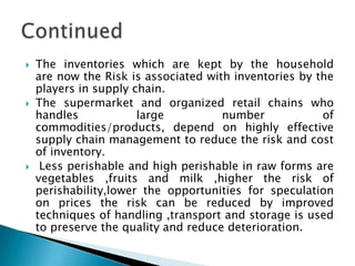 Forward trading and inventory management in agribusiness | PPT