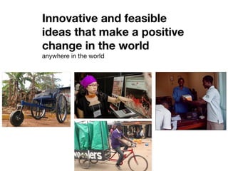 MIT IDEAS Global Challenge Generator Dinner | PPT