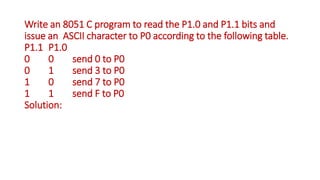 Arithmetic and logic operations in c | PPT