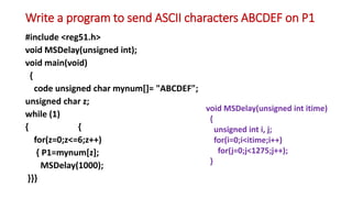 Arithmetic and logic operations in c | PPT