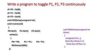 Arithmetic and logic operations in c | PPT
