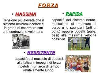 Endurance: Forza e Alimentazione | ODP