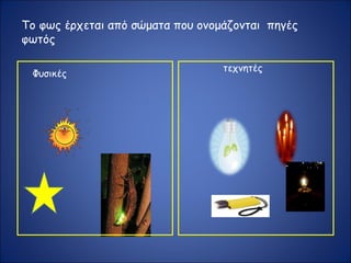 Διάδοση του φωτός | PPT