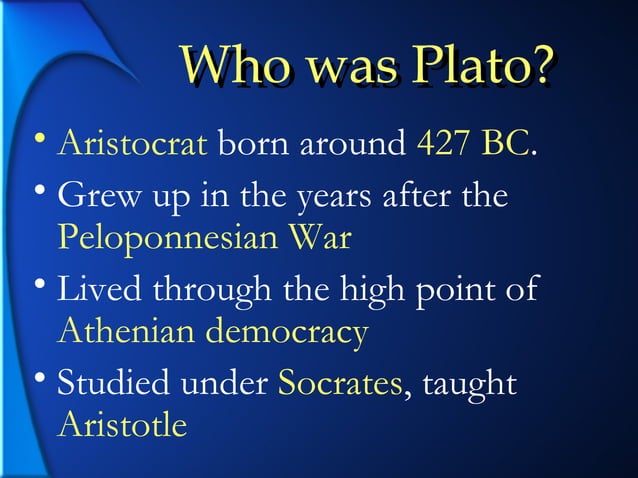 Plato's Republic | PPT | Politics