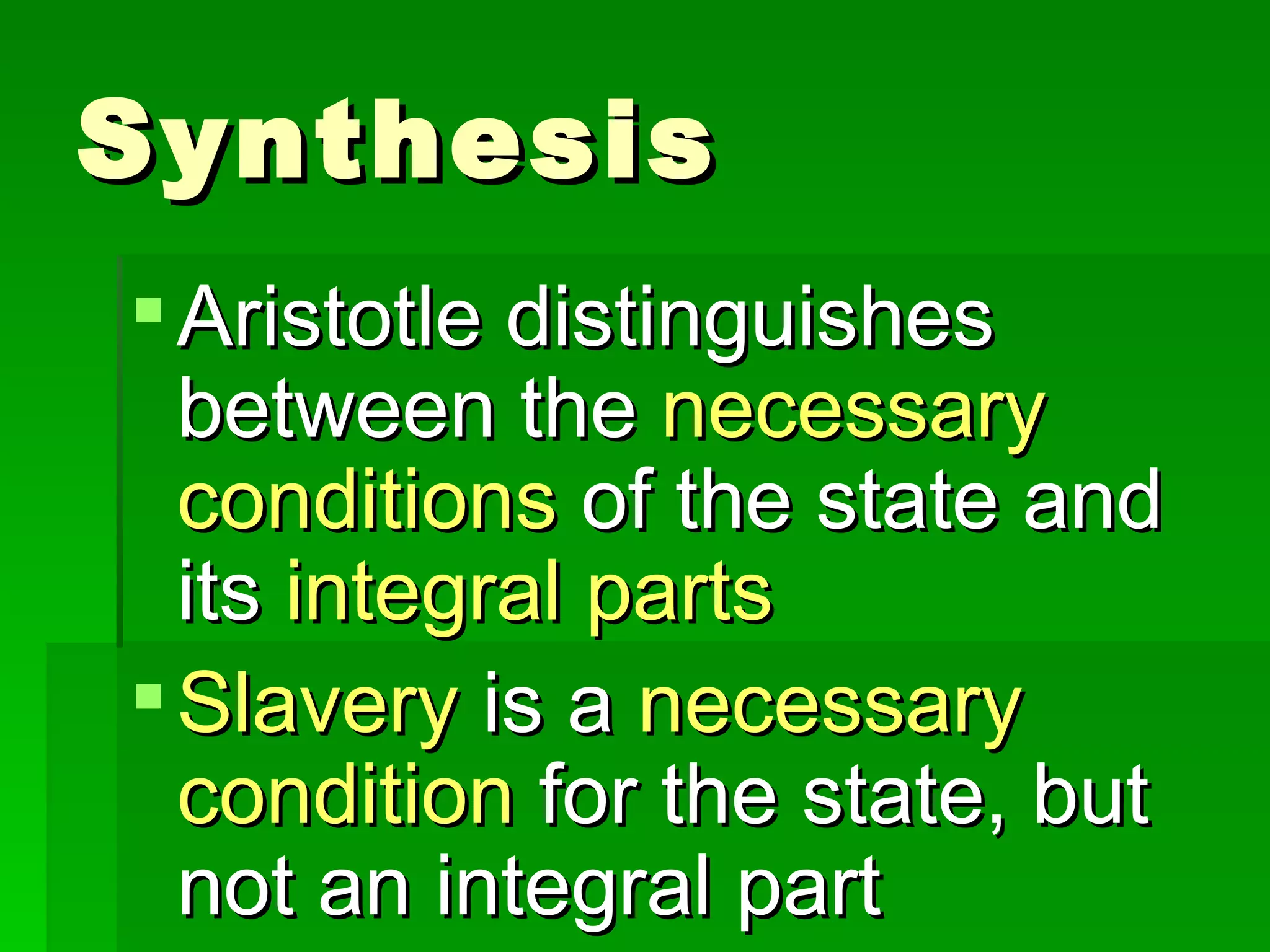 Aristotle's Politics | PPT