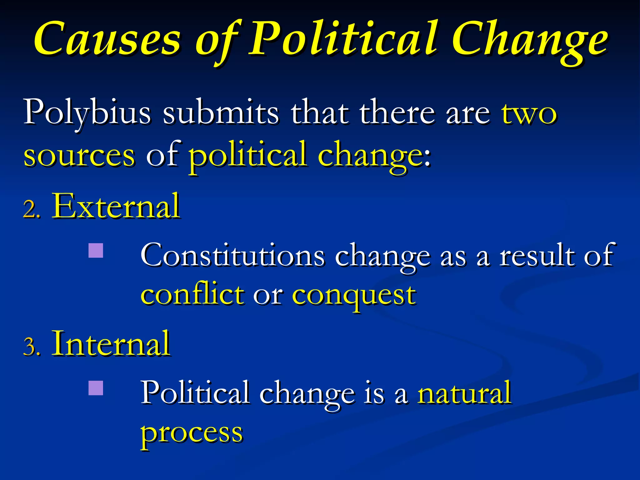 Cycle of Political Revolutions | PPT