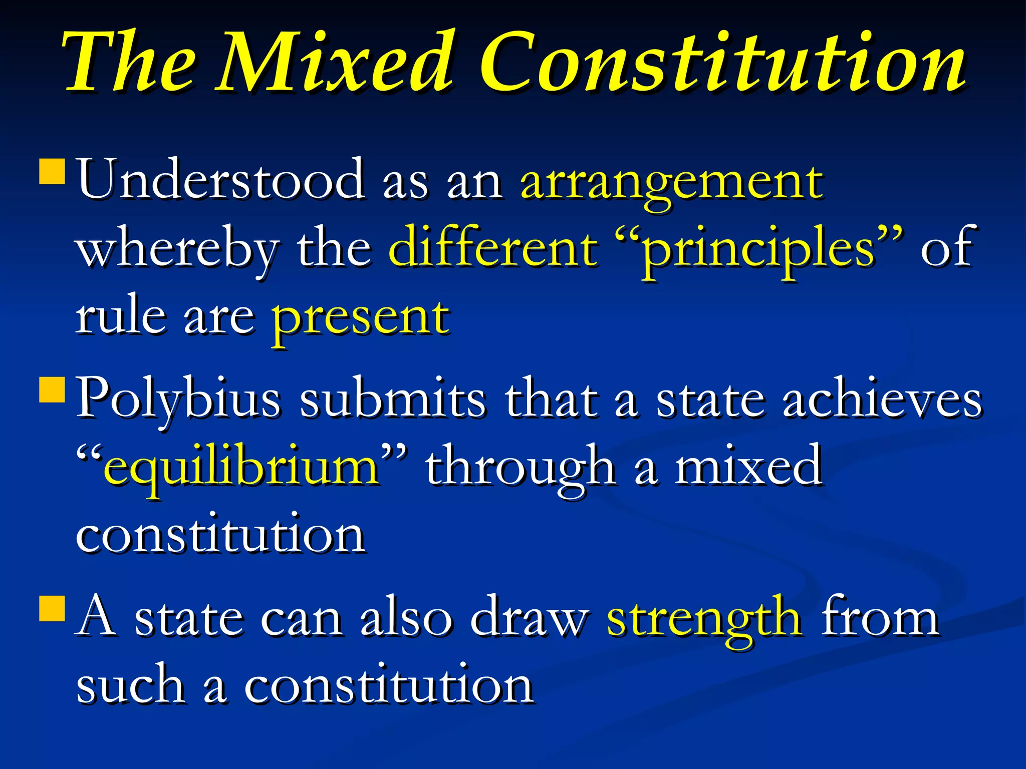 Cycle of Political Revolutions | PPT