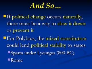 Cycle of Political Revolutions | PPT