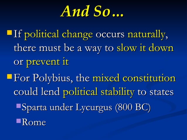 Cycle of Political Revolutions | PPT