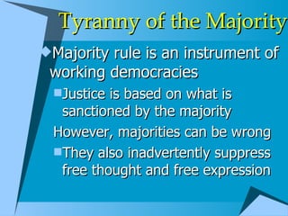 Tocqueville on Democracy | PPT