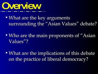 Asian Values | PPT