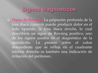 FOSA ILIACA DERECHA Y FOSA ILIACA IZQUIERDA | PPTX