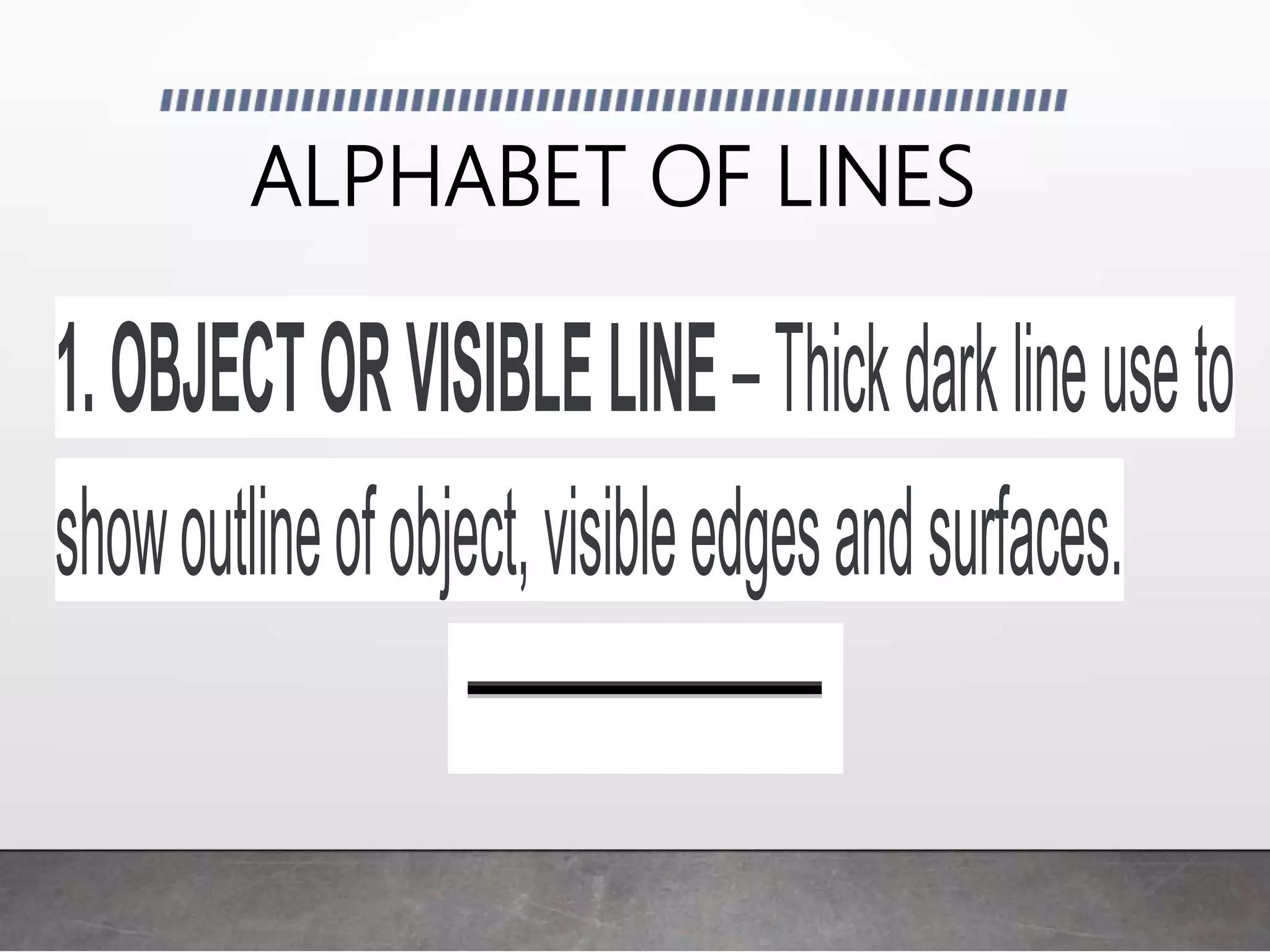 FOS Alphabet of Lines | PPTX