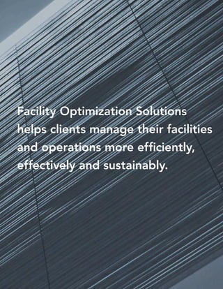Facility Optimization Solutions Brochure | PDF