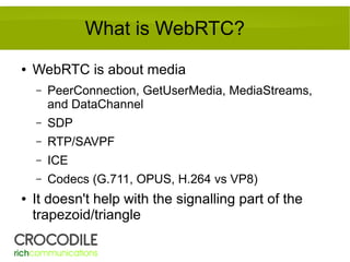 FOSDEM 2013 - SIP and MSRP over WebSocket in Kamailio | ODP