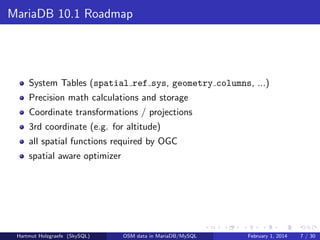 OSM data in MariaDB / MySQL - All the world in a few large tables | PDF | Databases | Computer ...