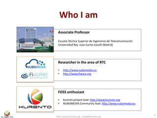 FOSDEM 2016 - Creating rich WebRTC Applications with Kurento | PPT