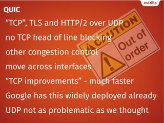 So that was HTTP/2, what's next? | PPT