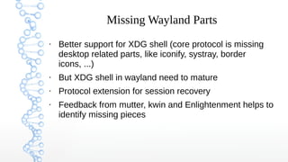 Enlightenment as Standalone Wayland Compositor | PPT