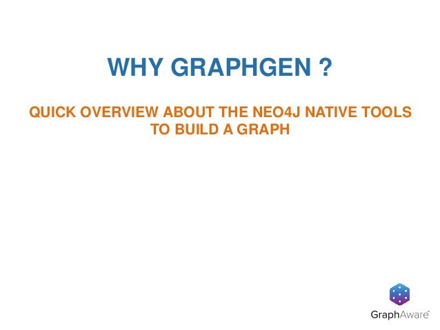 Graph Database Prototyping made easy with Graphgen Graph Database Prototyping made easy with Graphgen