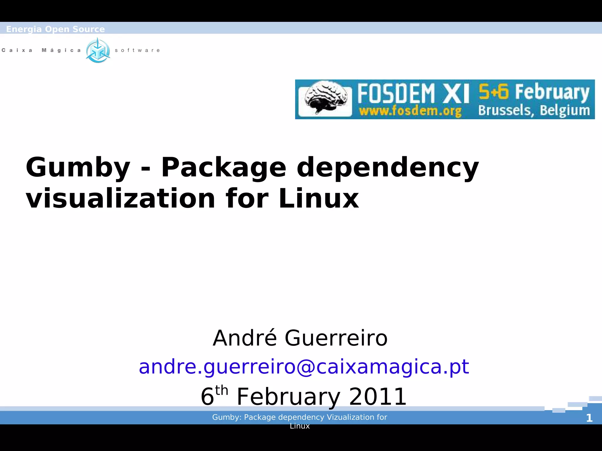 Gumby: Package Dependency Visualization for Linux | PDF