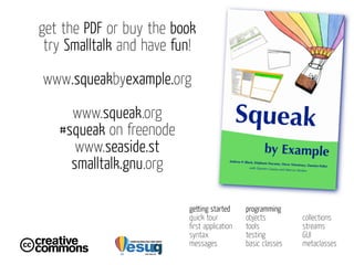 Squeak by Example - Fosdem08 | PPT