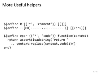 Quick functional UI sketches with Lua templates and mermaid.js
