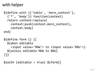 Quick functional UI sketches with Lua templates and mermaid.js