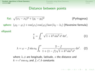 The Earth is not flat; but it's not round either (Geography on Boost ...