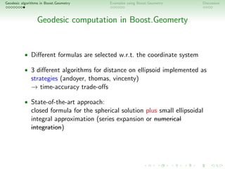 The Earth is not flat; but it's not round either (Geography on Boost.Geometry) | PPT