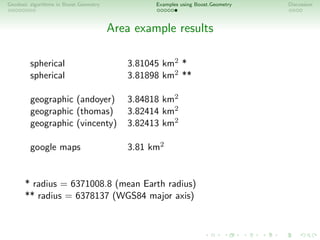 The Earth is not flat; but it's not round either (Geography on Boost ...