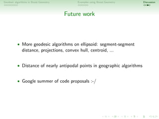 The Earth is not flat; but it's not round either (Geography on Boost ...