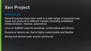 Fosdem 18: Securing embedded Systems using Virtualization | PPT