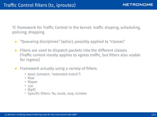 Unifying Network Filtering Rules for the Linux Kernel with eBPF | PPT