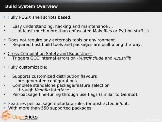 Introduction to OpenBricks: an Embedded Linux Framework | PDF | Operating Systems | Computer ...