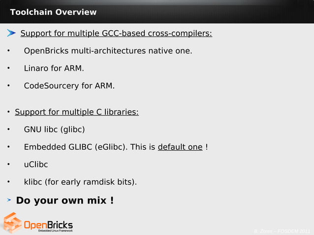 Introduction to OpenBricks: an Embedded Linux Framework | PDF | Operating Systems | Computer ...