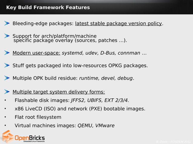 Introduction to OpenBricks: an Embedded Linux Framework | PDF | Operating Systems | Computer ...