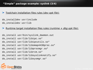 Introduction to OpenBricks: an Embedded Linux Framework | PDF | Operating Systems | Computer ...