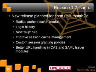 The LemonLDAP::NG Project | PPT