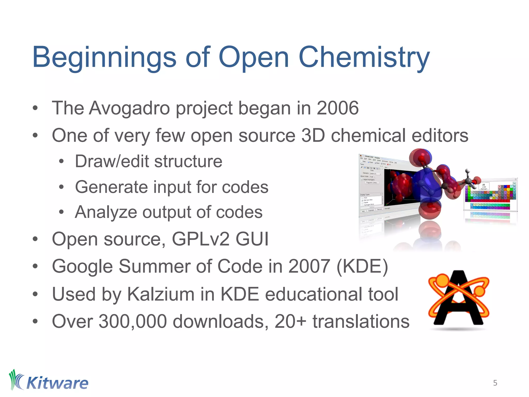 The Open Chemistry Project | PDF | Programming Languages | Computing