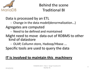 Fosdem2014 MariaDB CONNECT Storage Engine | PPTX