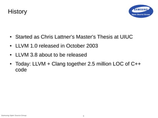 Where is LLVM Being Used Today? | PPT